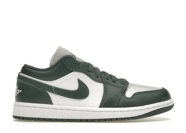 JORDAN 1 Low - White/galactic Jade