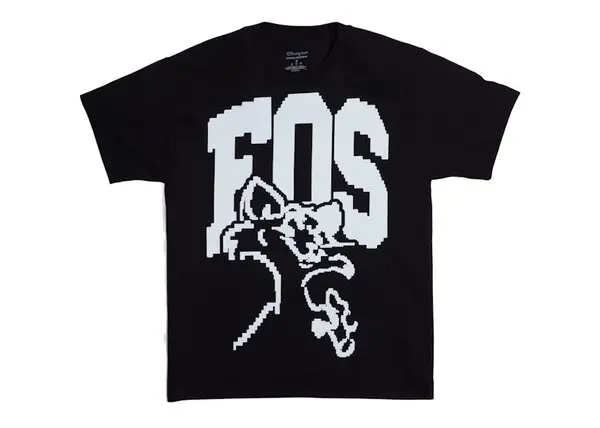 VIRGIL ABLOH Brooklyn Museum Fos Cat Pyrex T-shirt - Black