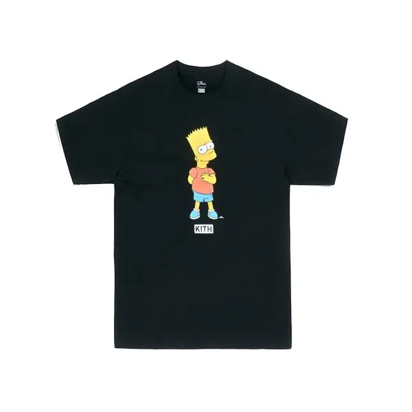 Kith X The Simpsons Bart Tee Shirt - Black