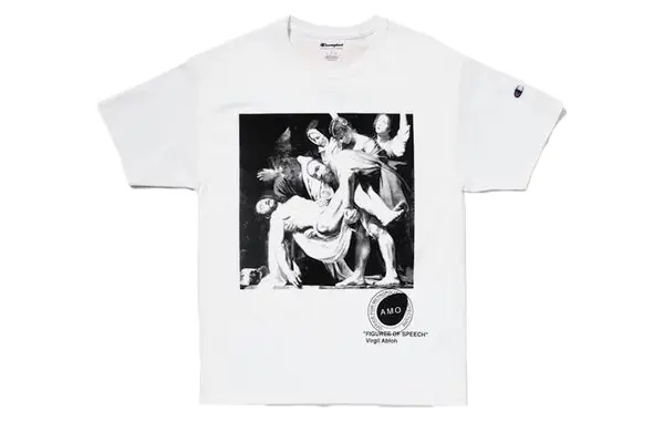 VIRGIL ABLOH X Mca Figures Of Speech Pyrex Caravaggio Tee Shirt - White