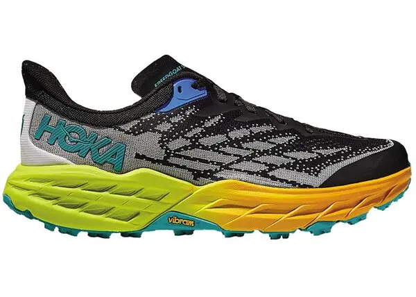 Hoka One One Speedgoat 5in - Black/evening Primrose