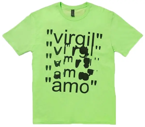 VIRGIL ABLOH X Mca Figures Of Speech Amo Tee Shirt