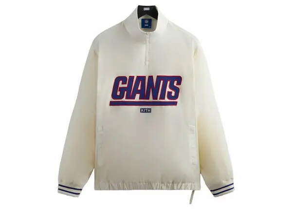 Kith X Nfl Giants Nylon Quarter Zip - Nano