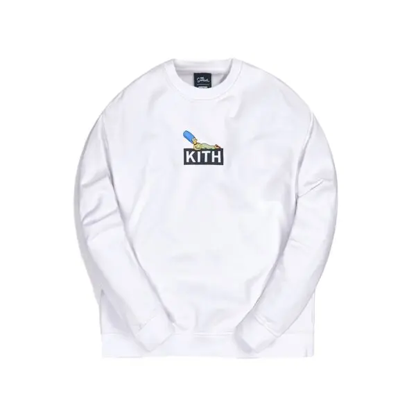 Kith X The Simpsons Marge Box Logo Crewneck Sweatshirt