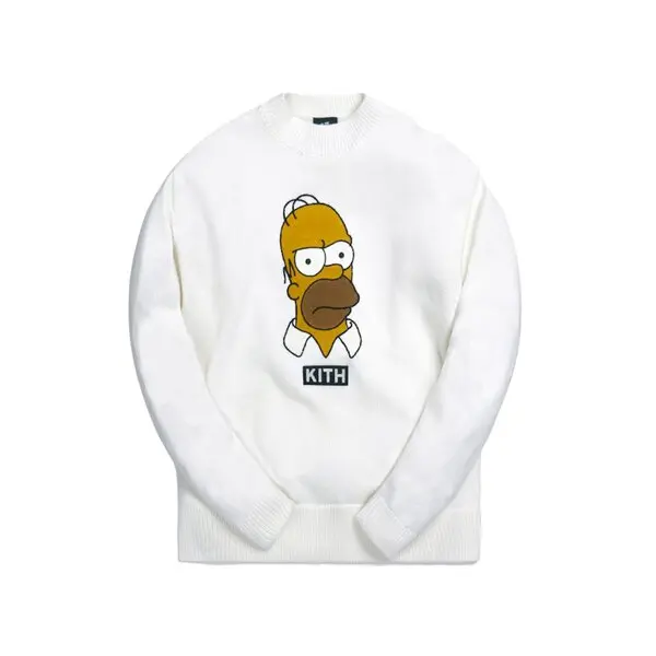 Kith X The Simpsons Homer Intarsia Sweater