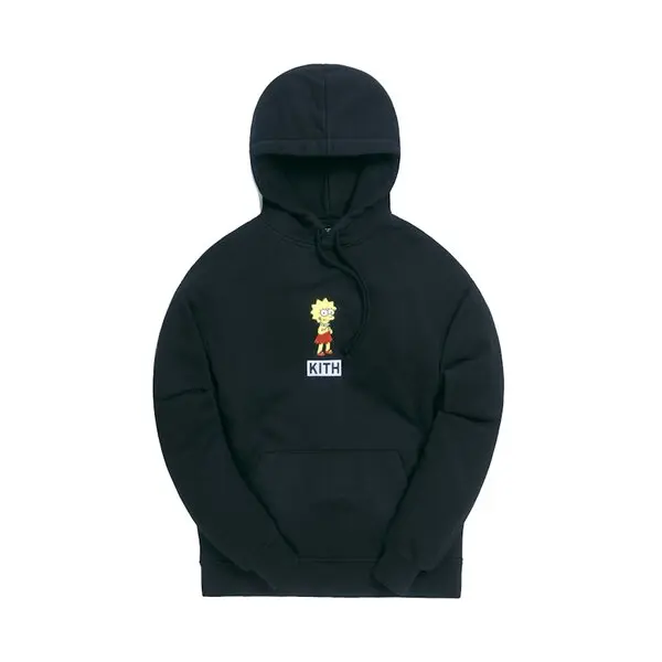Kith X The Simpsons Lisa Logo Hoodie