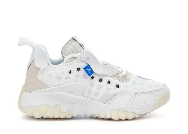 JORDAN Delta 2 Pure Platinum Sneakers - White/black/sail