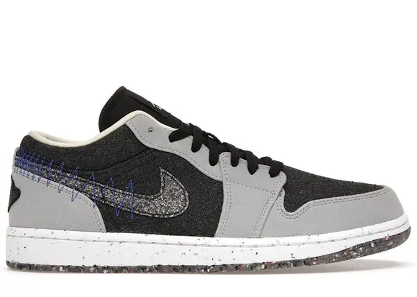 JORDAN 1 Low Se Crater Sneakers - Light Smoke Grey