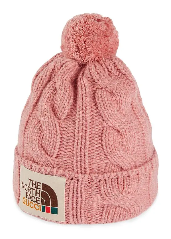 Gucci Wool Beanie - Pink