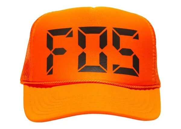 VIRGIL ABLOH Brooklyn Museum Fos Cap - Orange