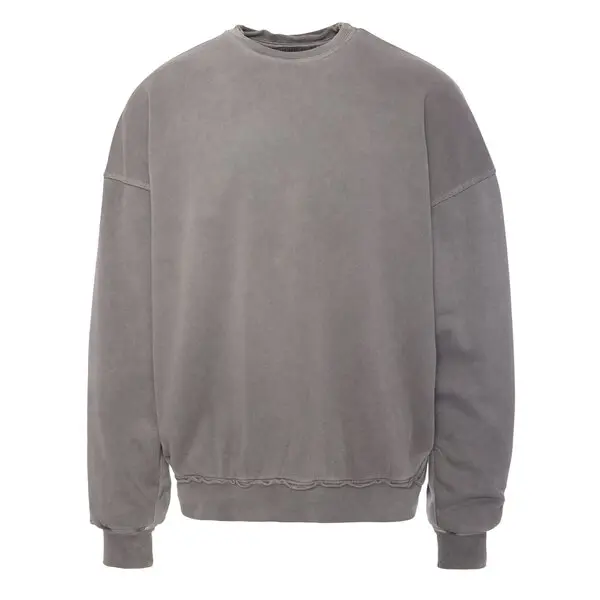 HAIDER ACKERMANN Perth Raw Edge Sweater - Grey