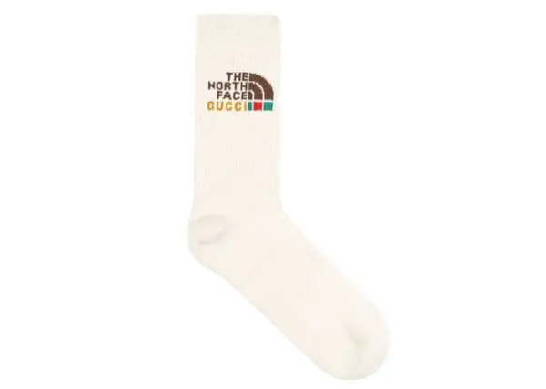 Gucci X The North Face Crew Socks - Beige