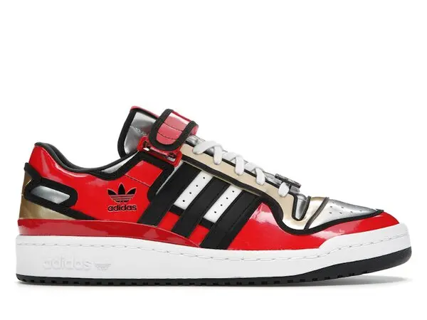 Adidas Forum Low The Simpsons Duffman Sneakers - White/red/silver