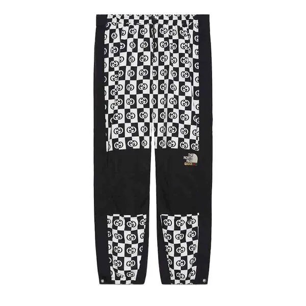 Gucci X The North Face Pant - Ivory/black Checkered