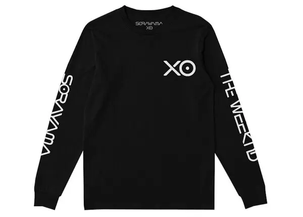HAJIME SORAYAMA X The Weeknd Echoes Of Silence Longsleeve - Black