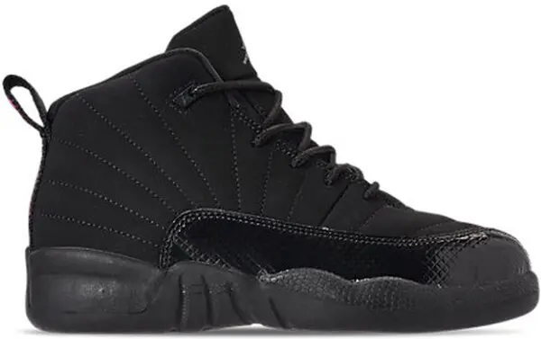 JORDAN 12 Retro Sneakers - Black/dark Grey/rush Pink