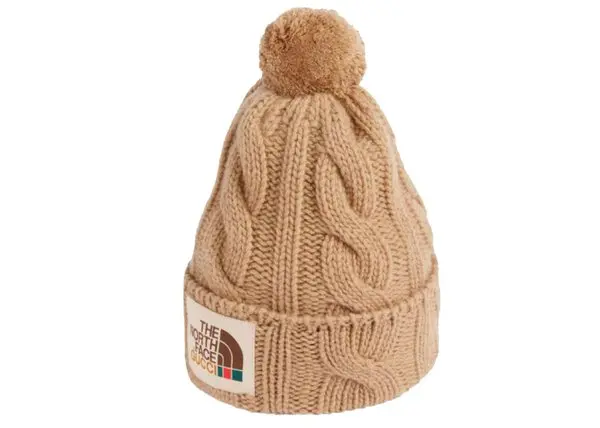 Gucci X The North Face Wool Beanie - Beige