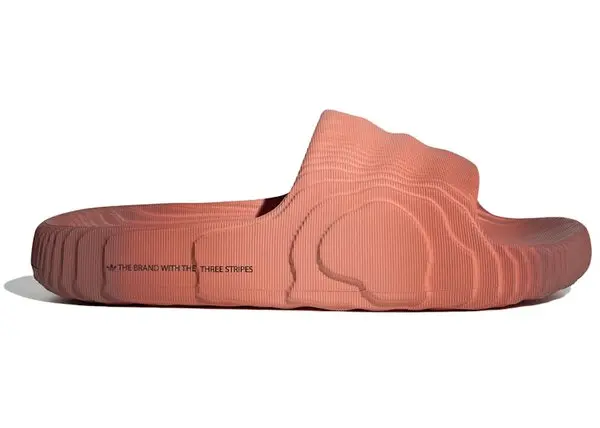 Adidas Adilette 22 Slides - Wonder Clay/wild Sepia/core Black