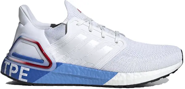Adidas Ultra Boost 20 City Pack Taipei Sneakers - Cloud White/glory Red