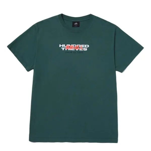 100 THIEVES X Attack On Titan R.a.b. T-shirt - Green