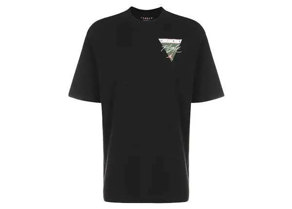 Nike Jordan Flight Essentials Tee Shirt - Black/sunset Pulse