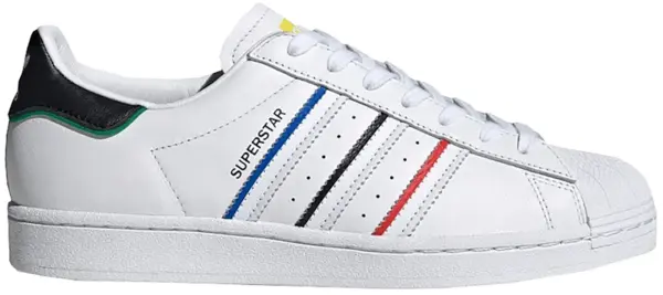Adidas Superstar Low Top Sneakers - Footwear White/footwear White/core Black