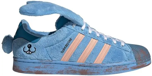 Adidas Superstar Melting Sadness Bunny Sneakers - Joy Blue/glow Pink/craft Blue