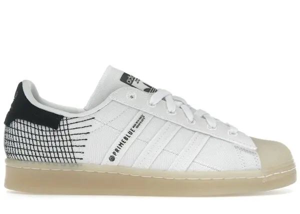 Adidas Superstar Primeblue Sneakers - Chalk White/cloud Whiteone-colorcore Black