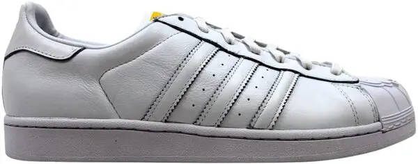 Adidas Superstar Sneakers - White/yellow