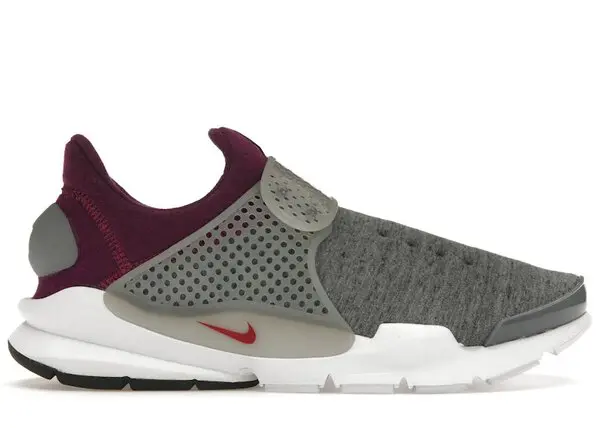 Nike Sock Dart Fleece Sneakers - Heather/mulberry/cool Grey