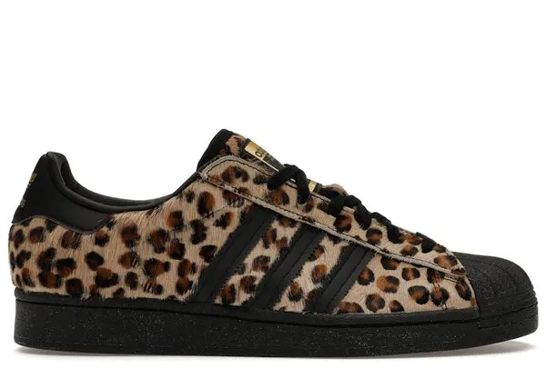 Adidas Superstar Leopard Sneakers Desert/Core Black/Gold
