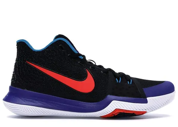 Nike Kyrie 3 Kyrache Light Sneakers - Black/team Orangeone-colorconcordone-colorneo Turquoise