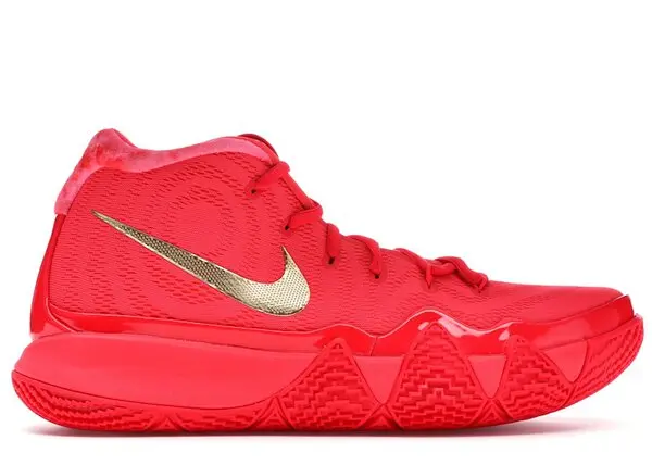 Nike Kyrie 4 Red Carpetin Sneakers - Red Orbit/metallic Gold