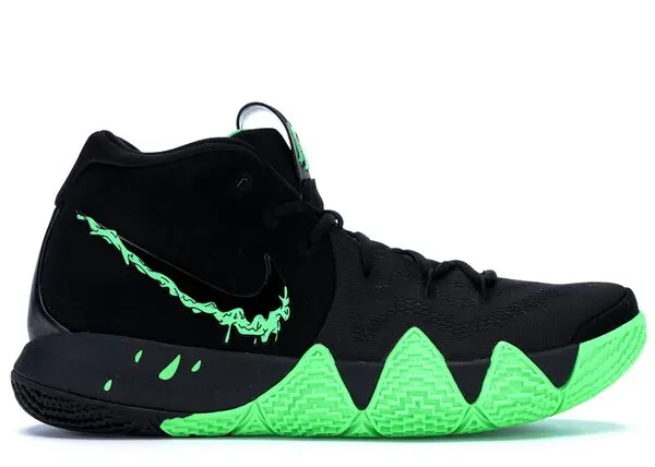 Nike Kyrie 4 Halloween Sneakers - Black/rage Green