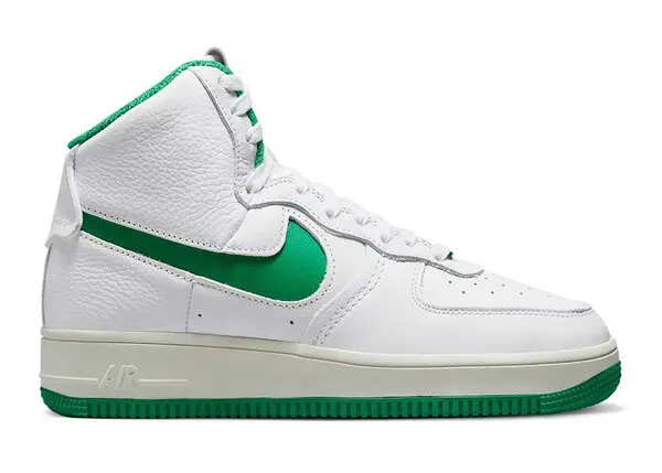 Nike Air Force 1 High Sculpt Sneakers - White/green