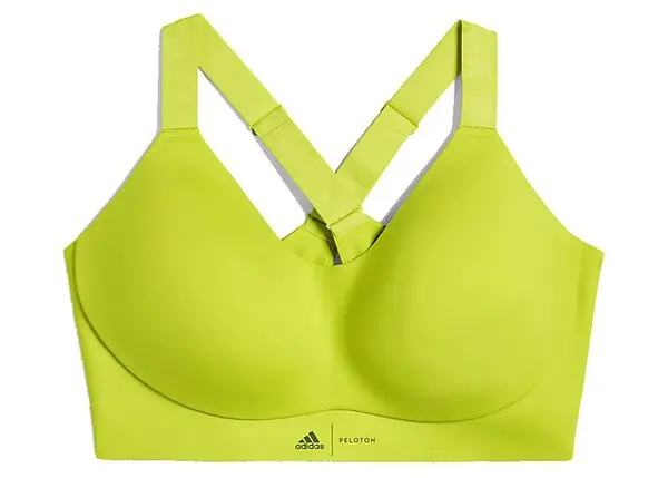 Adidas Ivy Park X Peloton Br Tape Bra - Shock Lime/magic Beige