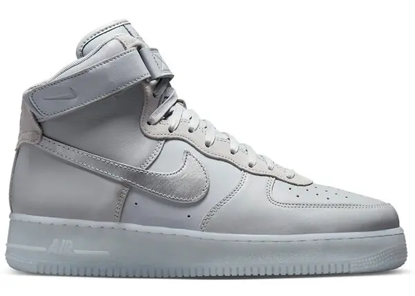 Nike Air Force 1 High - Wolf Grey/metallic Silver/volt