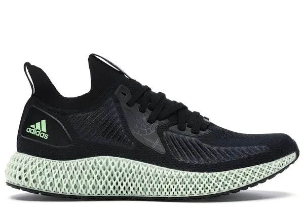 Adidas Alphaedge 4d Star Wars Death Star Sneakers - Core Black/cloud White/clear Onix