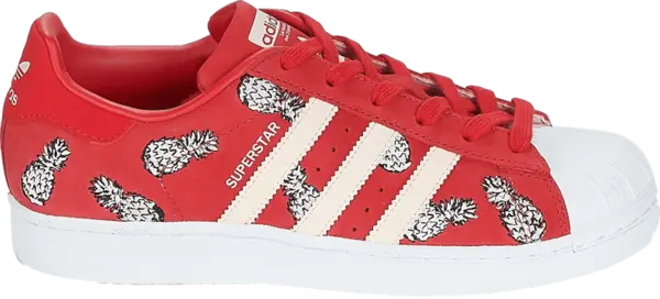 Adidas Superstar Sneakers - Scarelet Red/footwear White