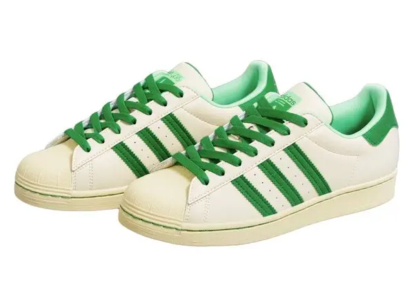 Adidas Superstar Ravi Restaurant Sneakers - Ecrtin/green/beamrg