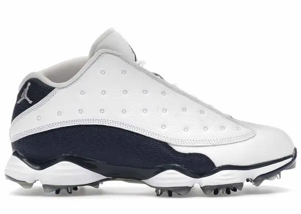 JORDAN Retro Golfin Sneakers - White/navy Blue