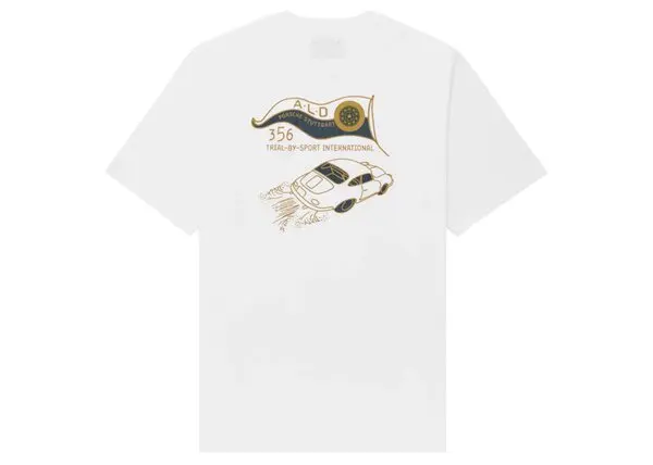 Aimé Leon Dore X Porsche 356 Tee Shirt - White
