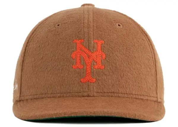 Aimé Leon Dore X New Era Moleskin Mets Cap - Tan