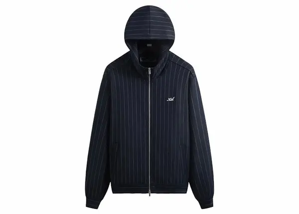 Kith Double Weave Selfridge Zip Up Hoodie