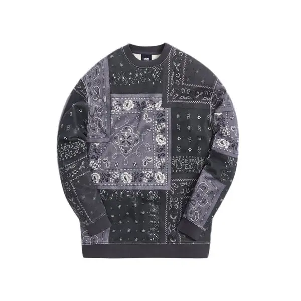 Kith Deconstructed Bandana Crewneck Sweatshirt