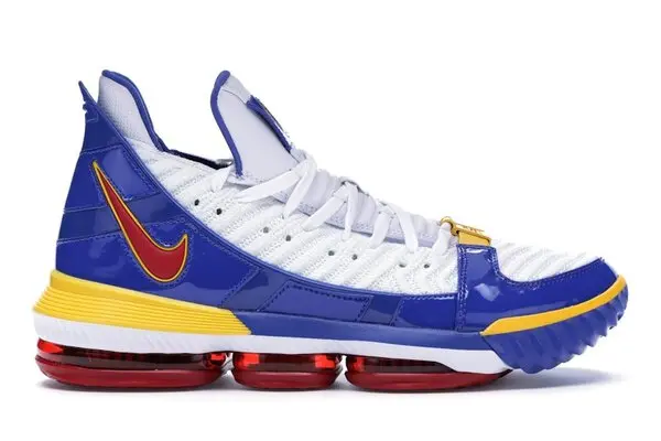 Nike Lebron 16 Superman Superbron Sneakers - White/varsity Red