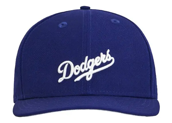 Kith For Major League Baseball Los Angeles Dodgers Script Cap - Royal Blue