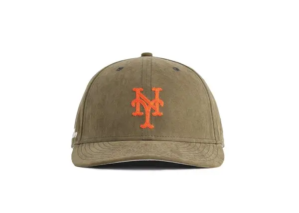 Aimé Leon Dore X New Era Brushed Nylon Mets Cap - Olive