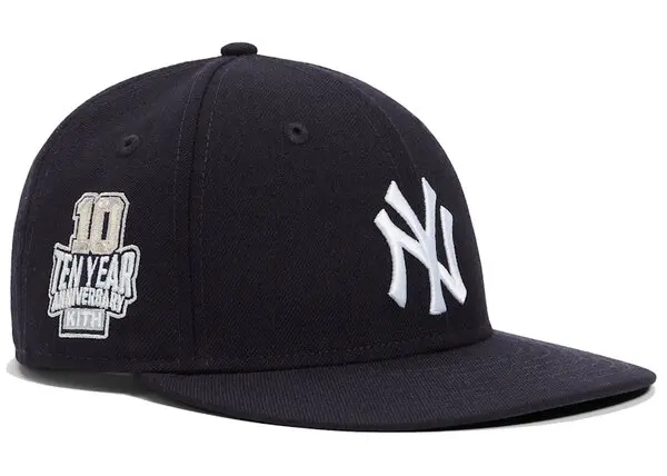 Kith For New Era New York Yankees 10 Year Anniversary 59fifty Fitted Cap - Genesis