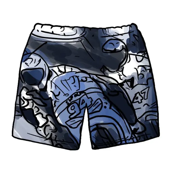 Supreme Racing Water Short - Navy Blue